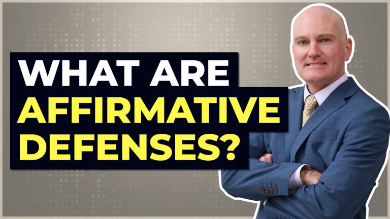 What are Affirmative Defenses? - Tulsa Construction Lawyer